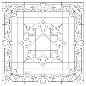 Square Panel Design 042 | Action Bevel