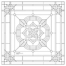 Square Panel Design 002 | Action Bevel