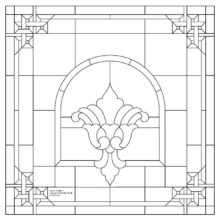 Square Panel Design 010 | Action Bevel