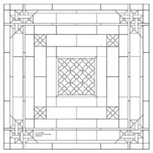 Square Panel Design 012 | Action Bevel