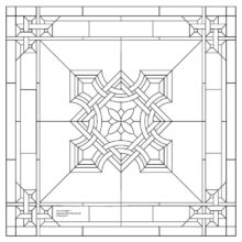 Square Panel Design 017 | Action Bevel