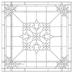 Square Panel Design 020 | Action Bevel