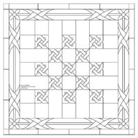 Square Panel Design 042 | Action Bevel